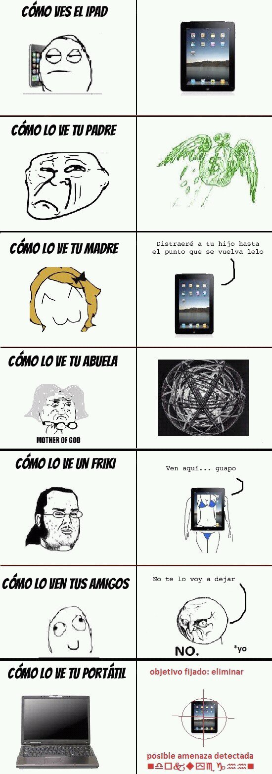 Ipad... eso - Meme subido por martina23342 :) Memedroid