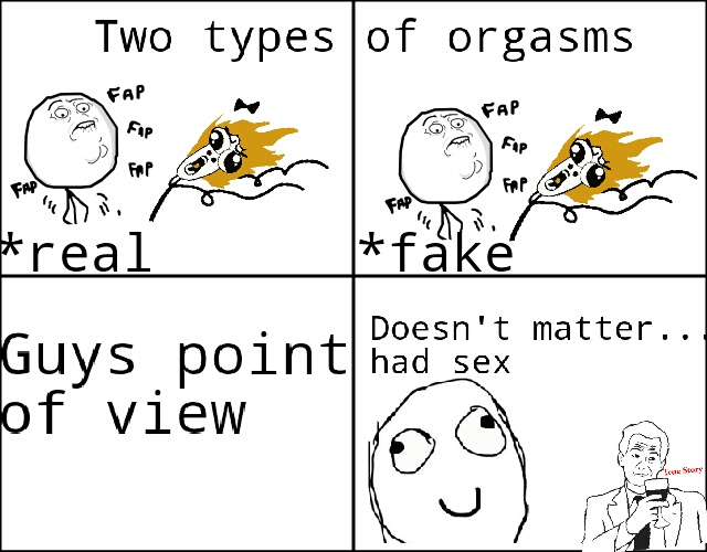 Two types of orgasms - Meme by monster_addict007 :) Memedroid