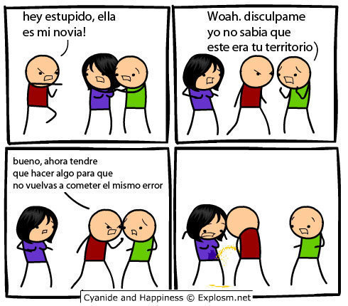 marcar territorio - Meme subido por inoue14 :) Memedroid