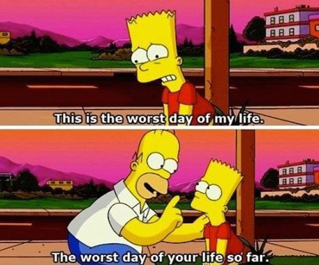POOR BART - Meme subido por Asher :) Memedroid