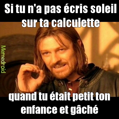 soleil ( 713702 ) - Meme by starkiler62 :) Memedroid