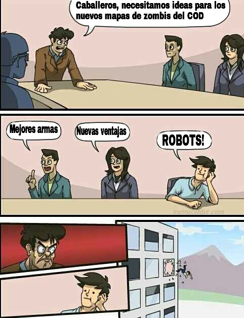 Un dia en la oficina - Meme subido por Slevin_Kelevra :) Memedroid