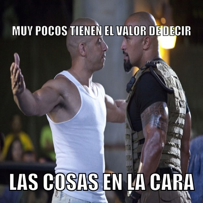 Vin diesel - Meme subido por marcelo12345678 :) Memedroid