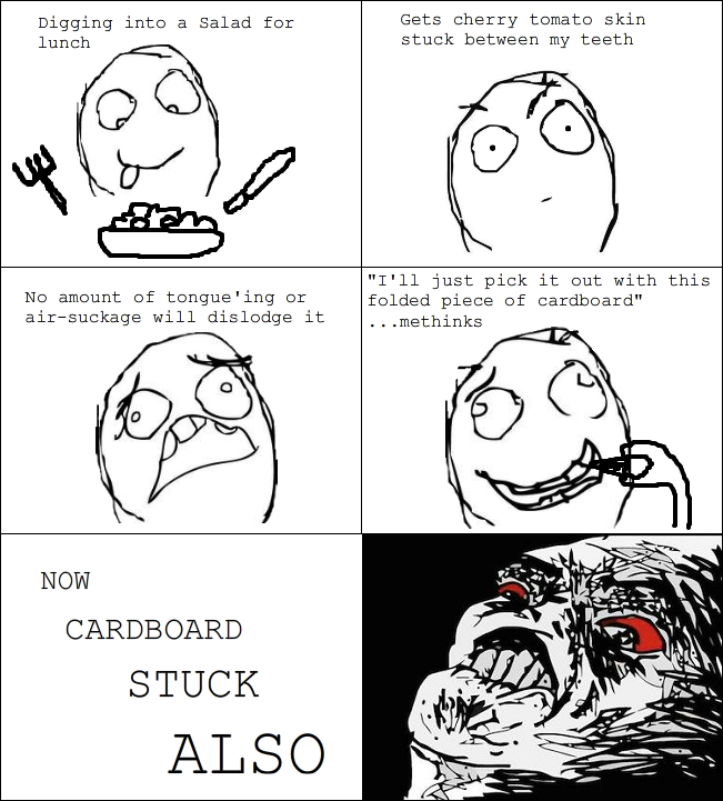 Toothpick Rage :) Memedroid