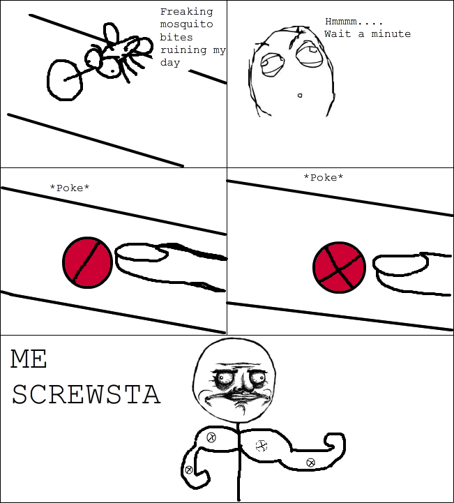 Le Mosquito Bite Rage :) Memedroid