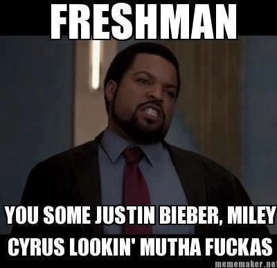 Freshman - Meme by Prodigy14 :) Memedroid