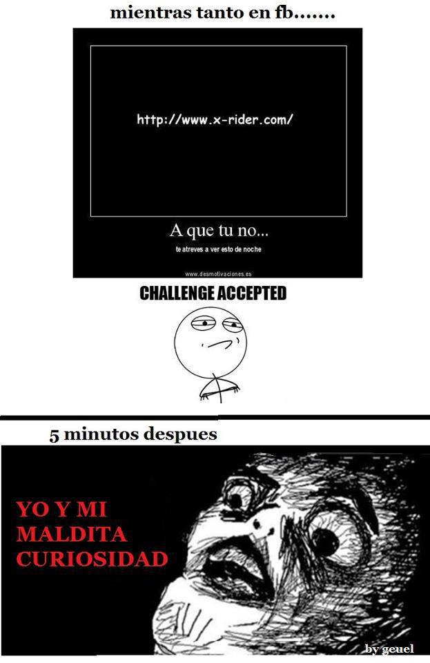 fuuuuuuck un vez mas mi curiosidad - Meme subido por linkinsoul12 ...