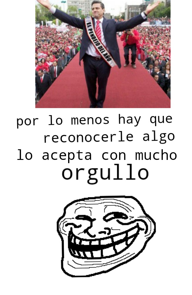 con orgullo - Meme subido por aranndaafraannk :) Memedroid