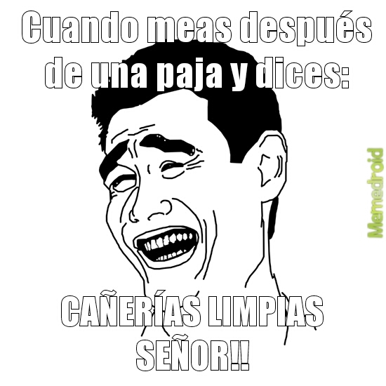Después de la paja - Meme subido por Tomymm :) Memedroid