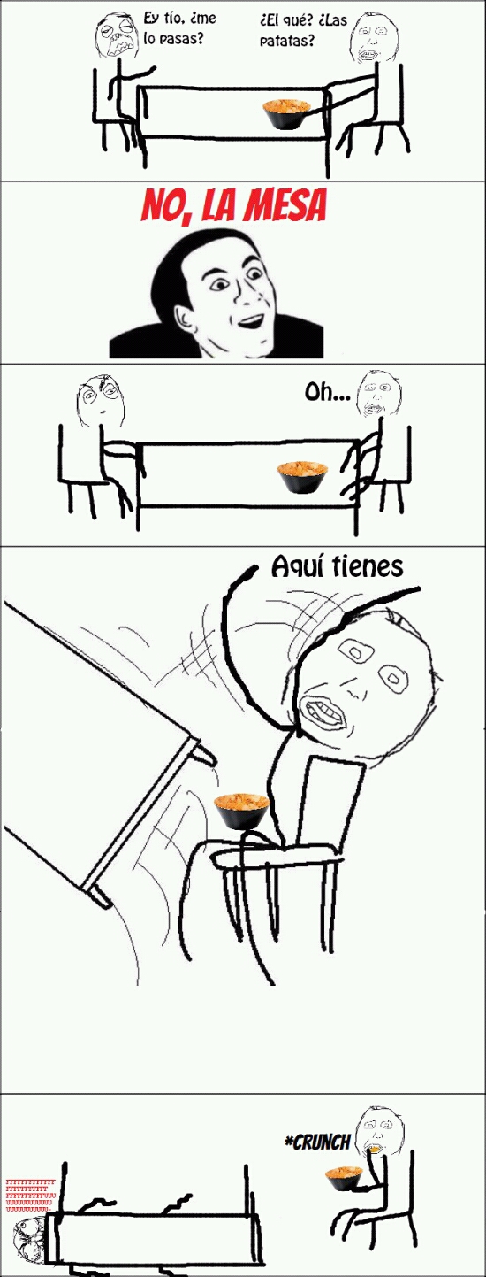 patatas - Meme subido por Jede :) Memedroid