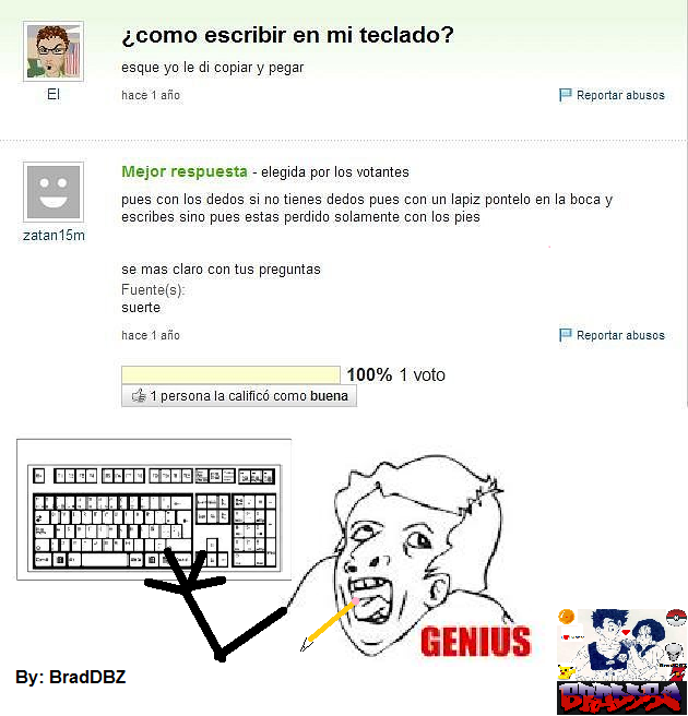 teclado - Meme by bradbz :) Memedroid