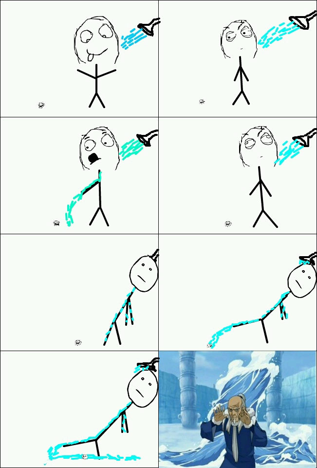 Waterbending lurk a bau3s - Meme by Cpt.Taco :) Memedroid