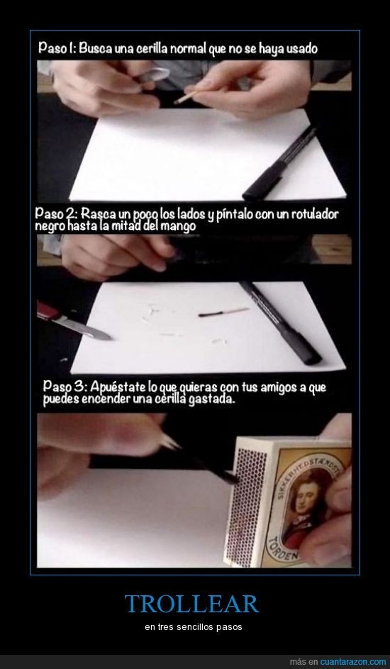 trolear :D - Meme subido por lovesmichi :) Memedroid