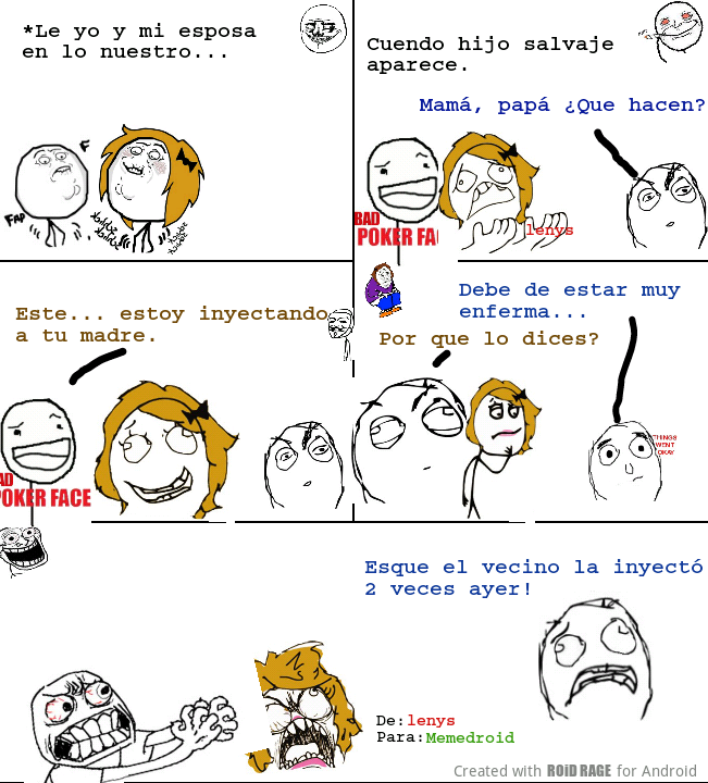 la inyección diaria de las zorras... - Meme subido por lenys :) Memedroid
