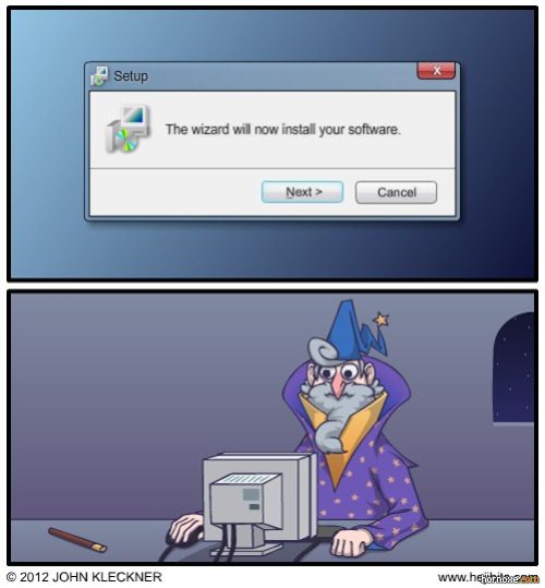 install wizard - Meme by hattinger :) Memedroid
