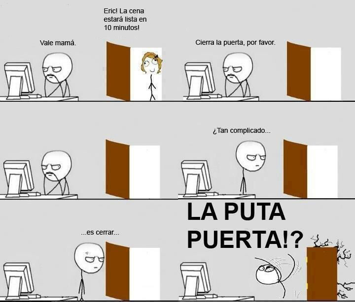 La puerta - Meme subido por leoveraced92 :) Memedroid