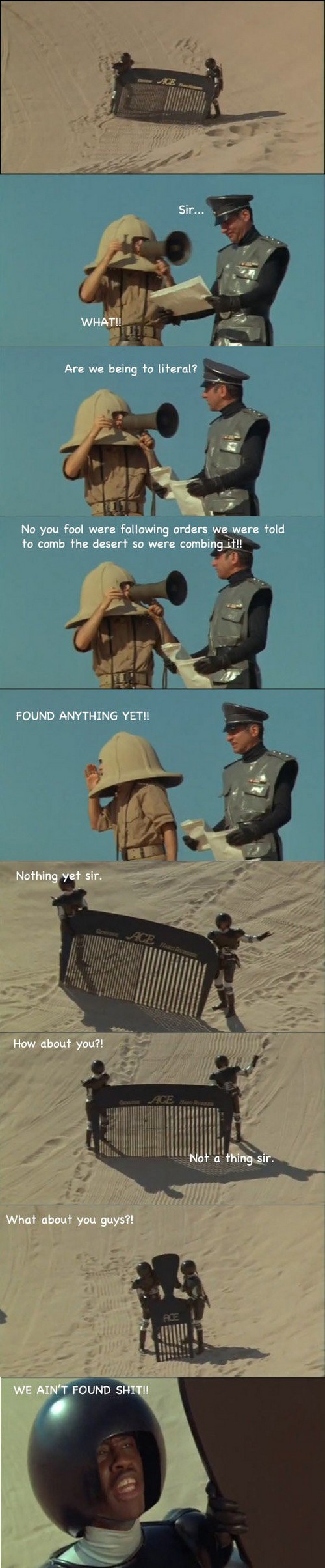 Spaceballs Comb The Desert