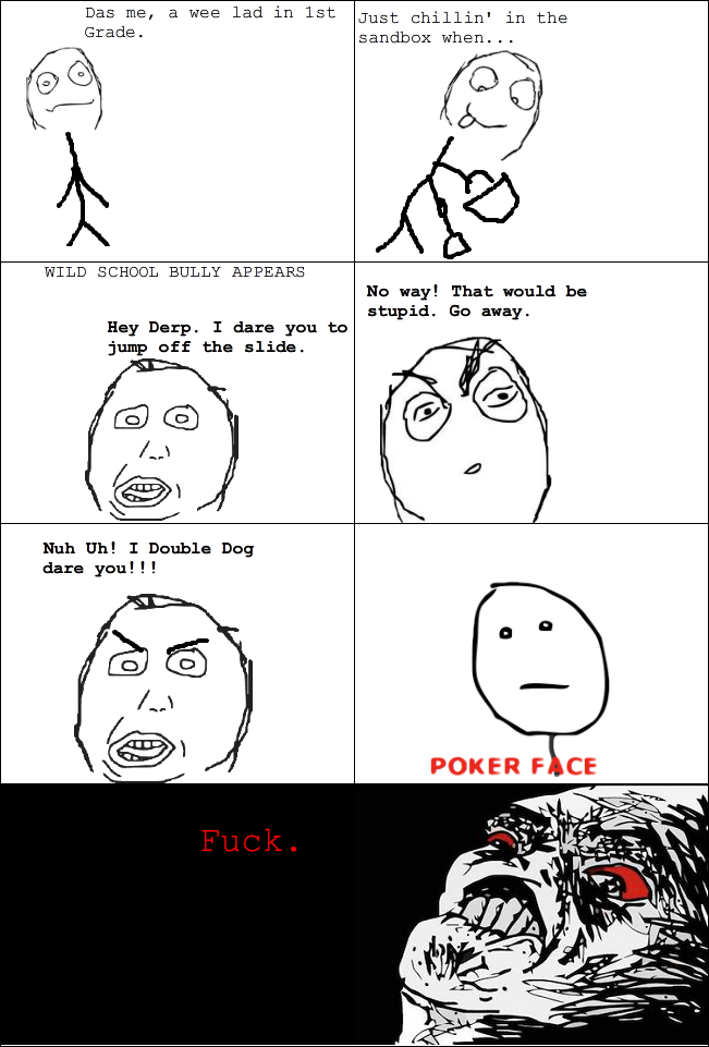 the dreaded double dog dare - Meme by Smoove_Milton :) Memedroid