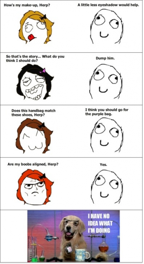 no no your boobs are not aligned, let me fix them.. - Meme subido por ...