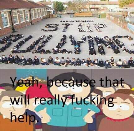 but serious, bullying is cool, stop it - Meme by Smoove_Milton :) Memedroid