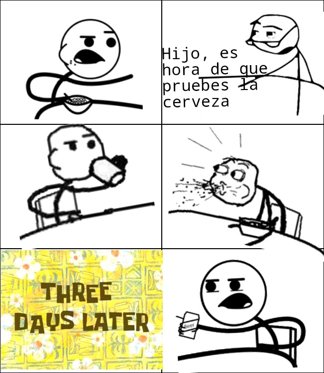 La cerveza... - Meme subido por alexbetico :) Memedroid