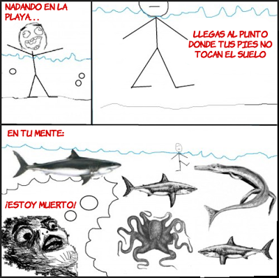 El mar - Meme subido por Scailander :) Memedroid