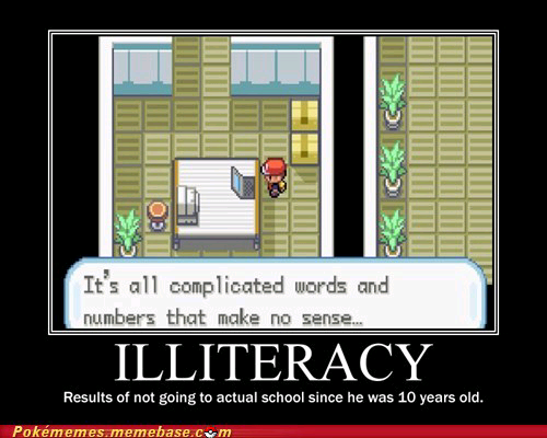 illiteracy - Meme by MercuryBug :) Memedroid