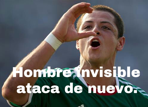hombre invisible ataca - Meme subido por krisslp10 :) Memedroid