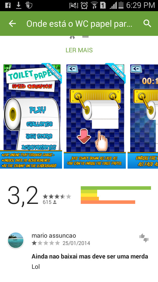 Jogo do rolo de papel:DEVE SER UMA MERDA - Meme by Vim_de_Paz :) Memedroid