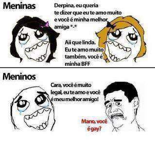 relacionamentos..ele vs ela. - Meme by charlesx :) Memedroid