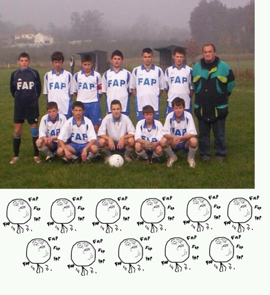 fap soccer team - Meme subido por EL-FUAAA :) Memedroid