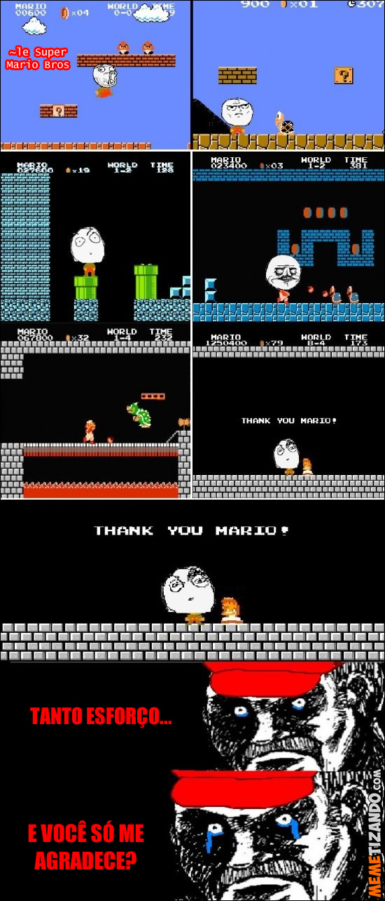 Thank you Mario! - Meme by aline_hardt :) Memedroid