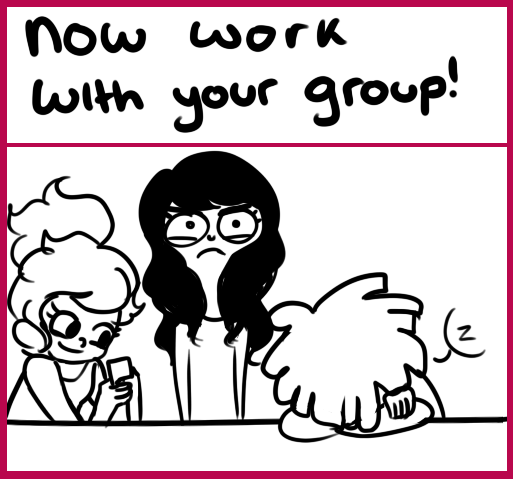 Every group project - Meme subido por blazingqb :) Memedroid