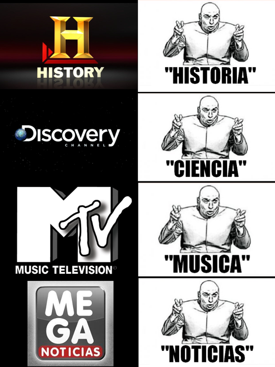 mejores canales'' - Meme subido por leandriitow :) Memedroid