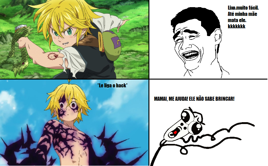 meliodas hackzão da poha - Meme by harx3000 :) Memedroid