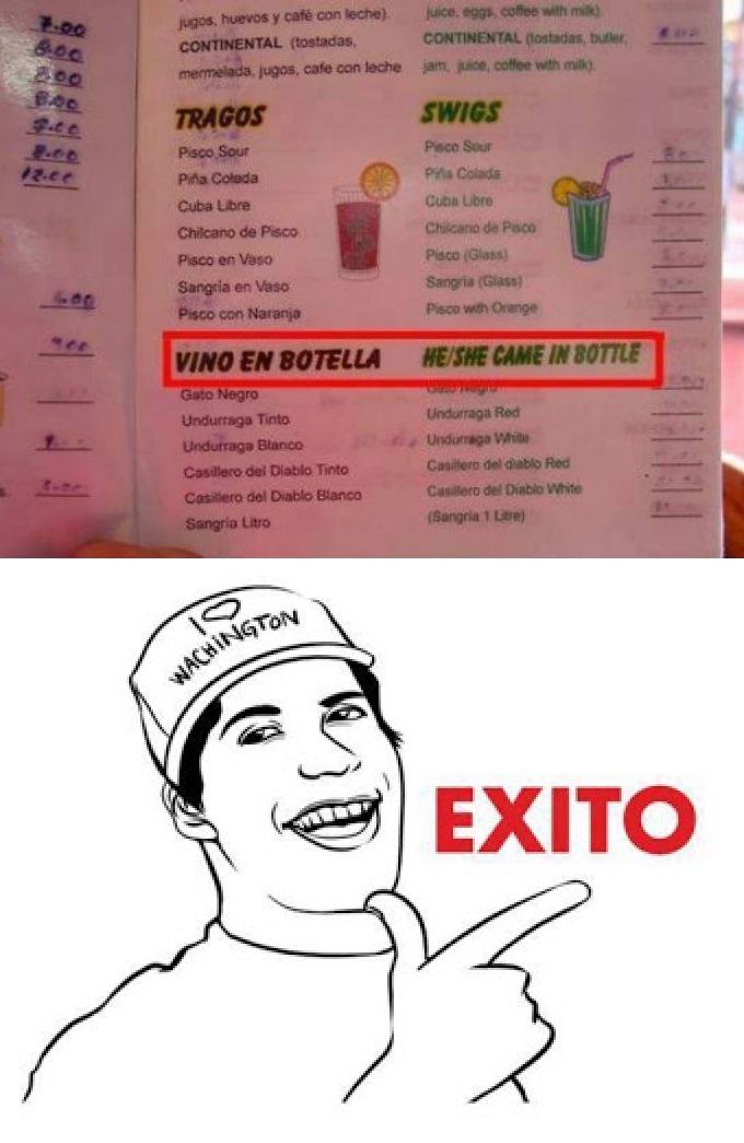 vino - Meme subido por Surpriset :) Memedroid