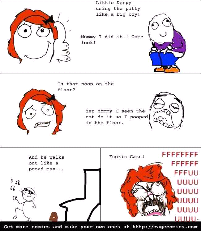potty rage - Meme subido por Word :) Memedroid