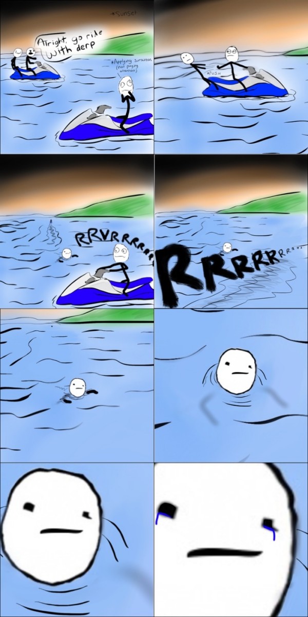 alone pushed - Meme by zskyar :) Memedroid