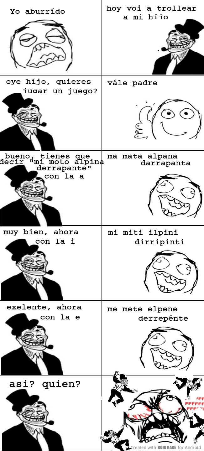 hijo trolleado - Meme subido por weroooo :) Memedroid