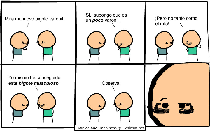 mi bigote - Meme subido por Celta :) Memedroid