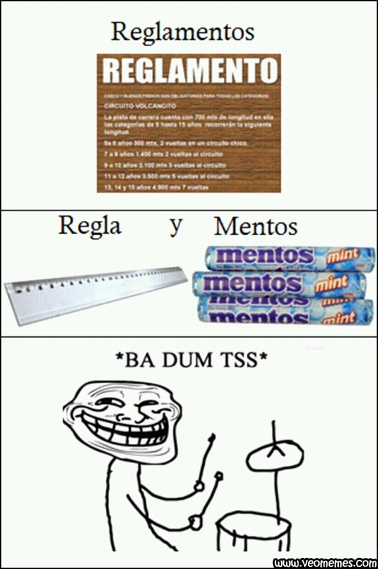reglamento - Meme subido por LaGranSuperPollaxD :) Memedroid