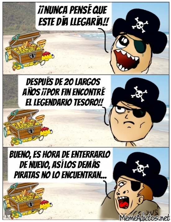 pirata - Meme subido por lomodoredo :) Memedroid