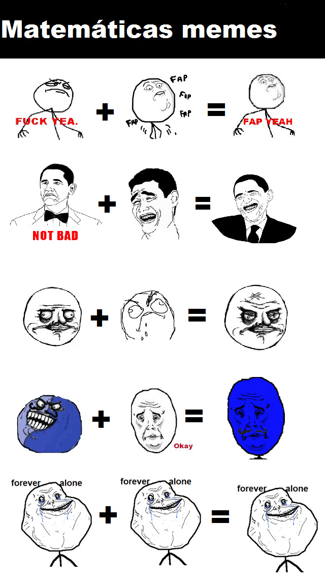 Aprende matematicas con los memes - Meme subido por julengnik :) Memedroid