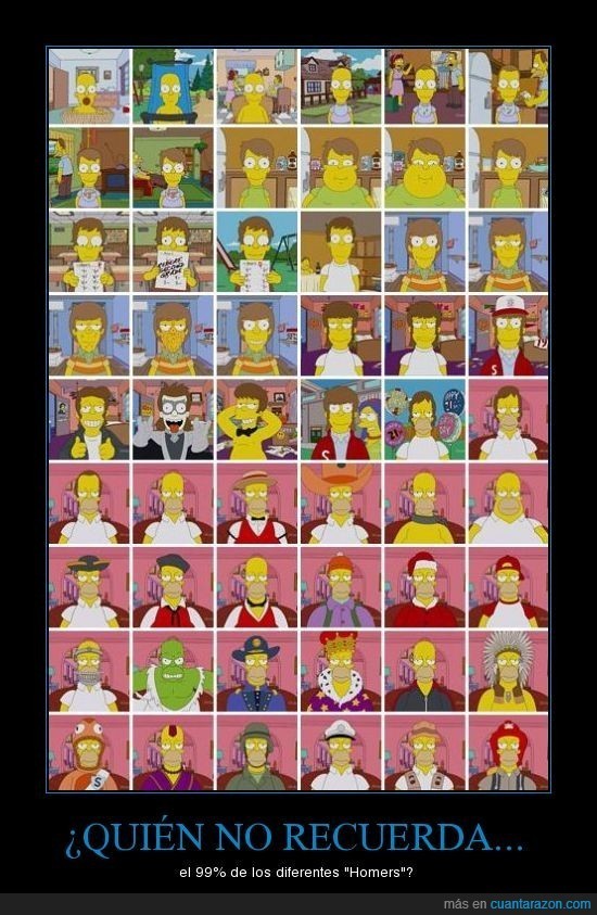 La vida de Homero - Meme subido por fajoakin :) Memedroid