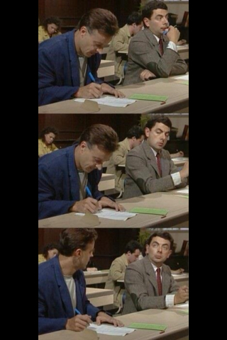 Intentando copiar en un examen - Meme by germaneitor 1234 :) Memedroid