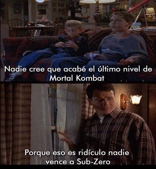Sub Zero! - Meme subido por mikesp :) Memedroid