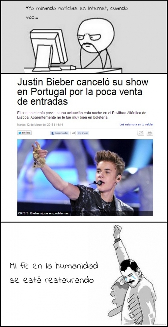 Aún tengo fe en el ser humano... - Meme subido por OlaKeDise :) Memedroid