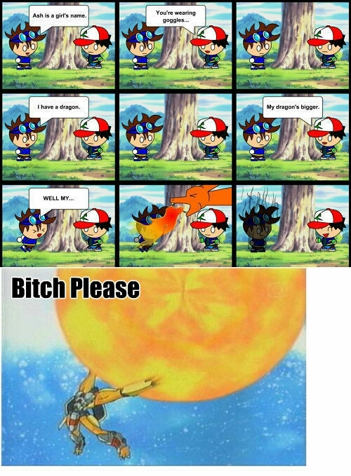 digimon and pokemon are the reason why my childhood rocked - Meme ...