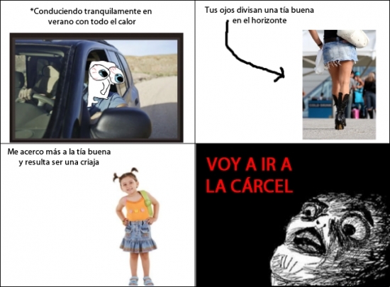 a la carcel otra vez!! :( - Meme subido por movi35 :) Memedroid