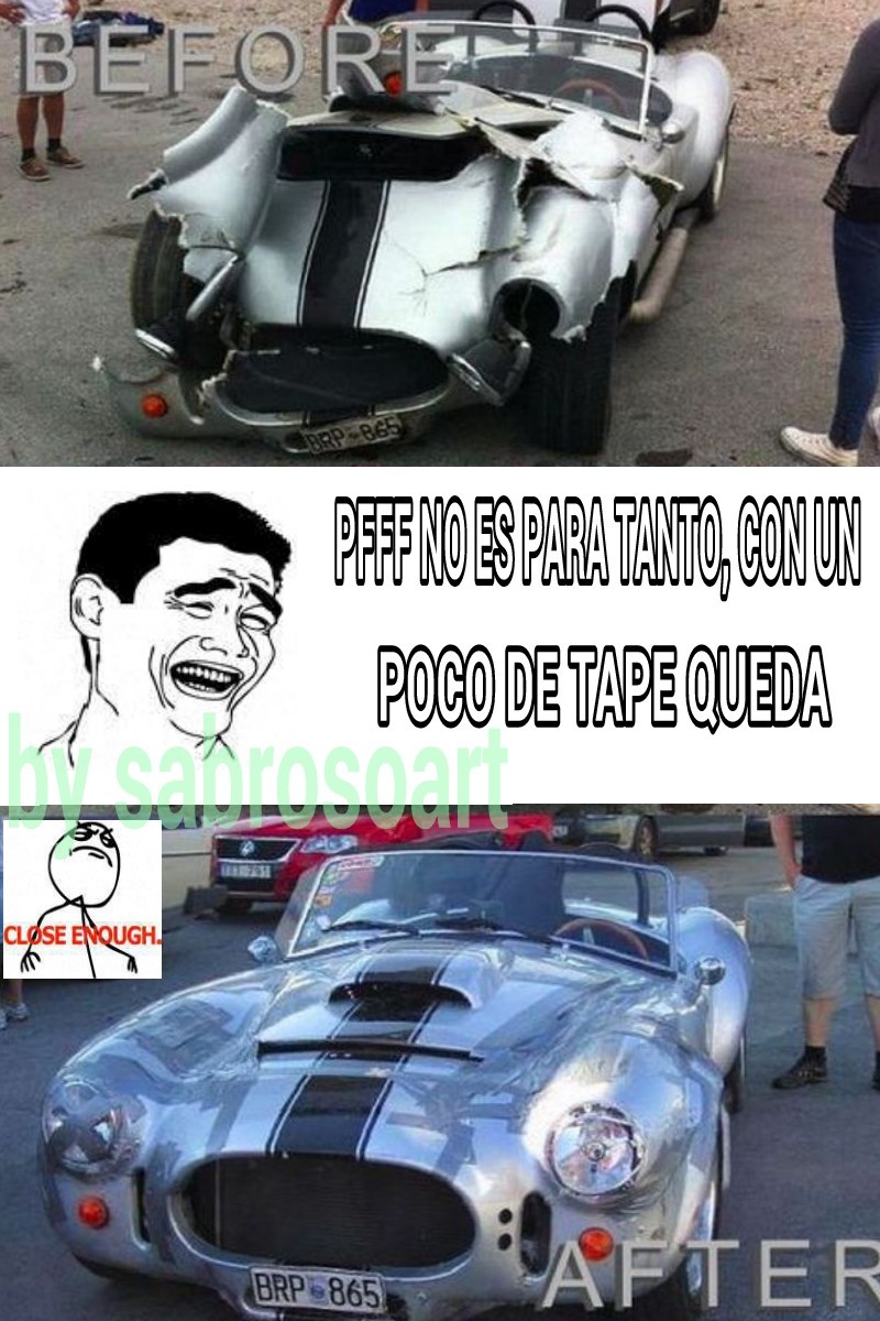 EL PODER DEL TAPE - Meme subido por sabrosoart :) Memedroid